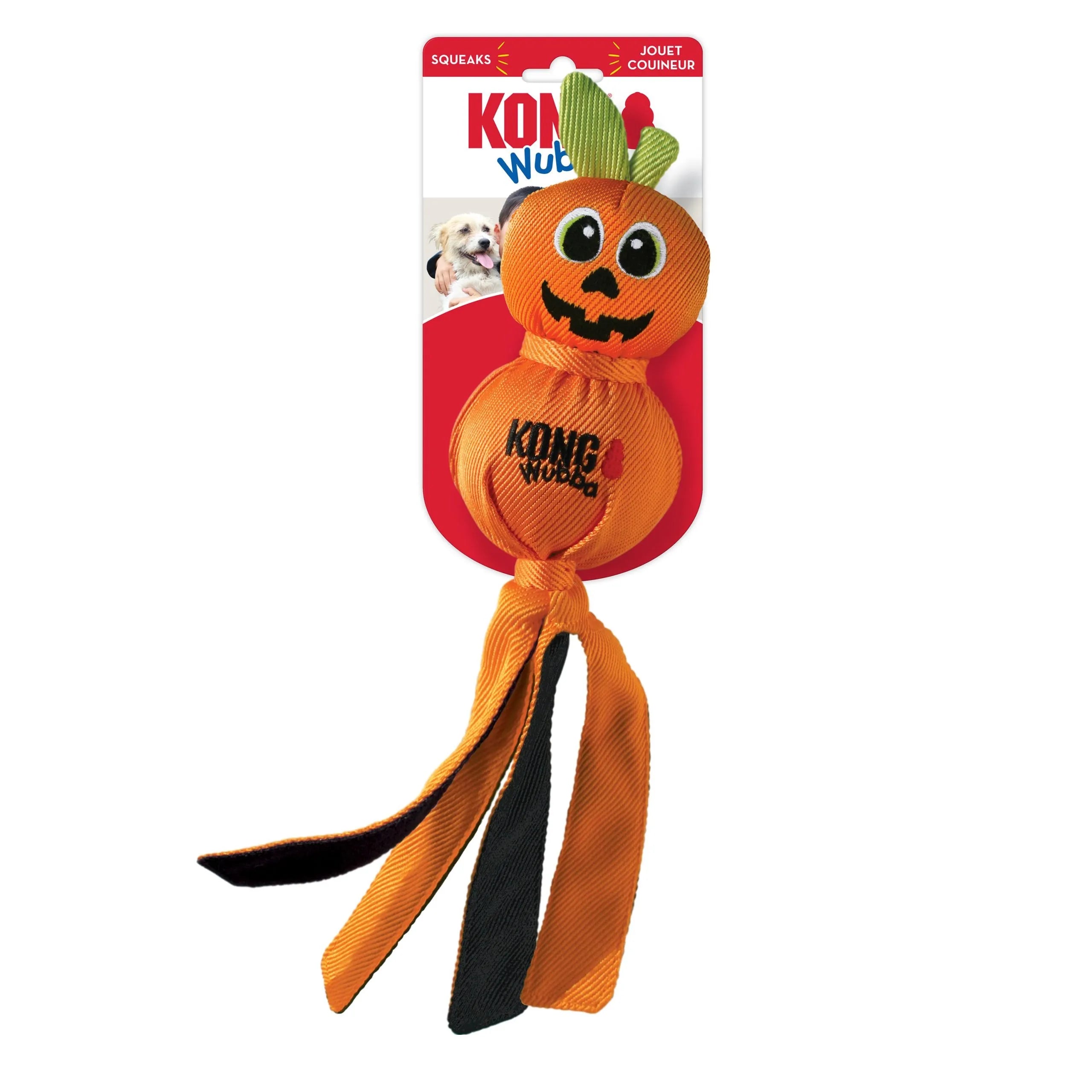 KONG Wubba Halloween Pumpkin – Bark n Bite